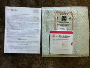 T-Mobile SIM Starter Kit