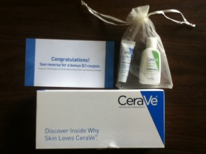 Free CeraVe Sample gift box – CeraVe Hydrating Cleanser – Moisturizing ...