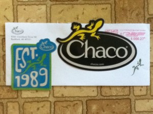 Free Chaco Stickers