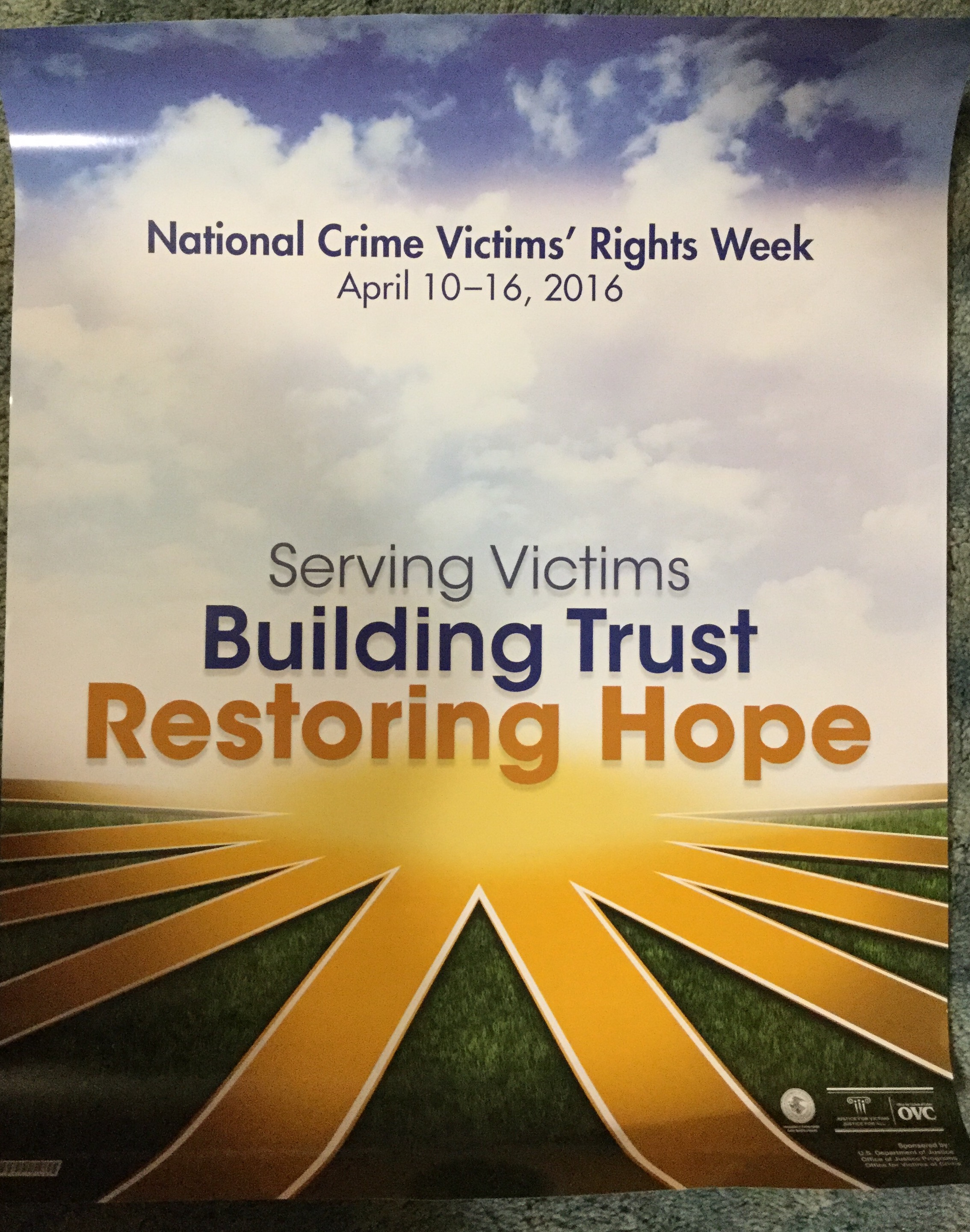 Free National Crime Victims’ Rights Week Poster