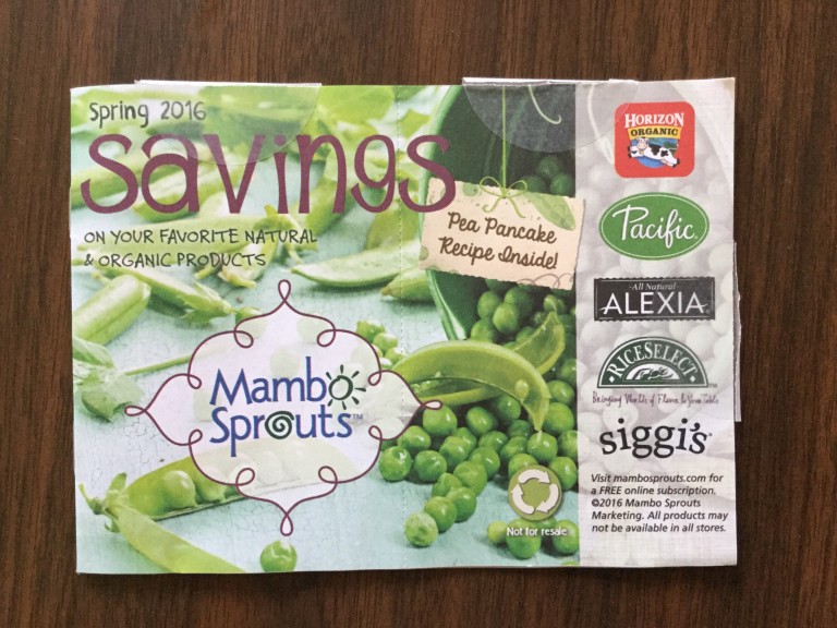 Free Spring 2016 Mambo Sprouts Coupon Book