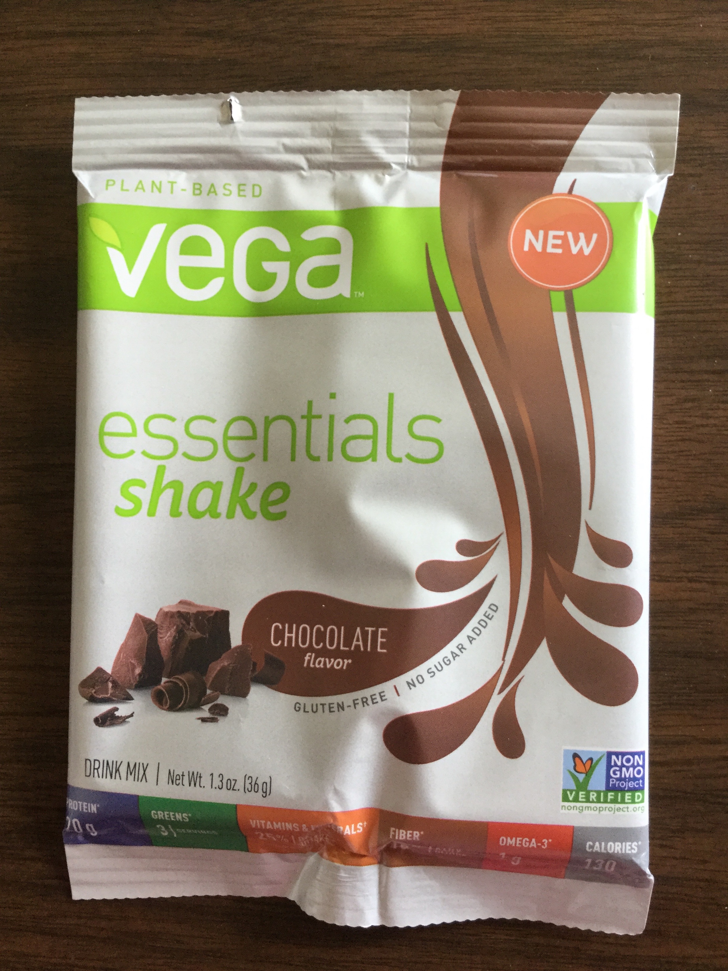 Free Plant-Based VEGA Essentials shake sample