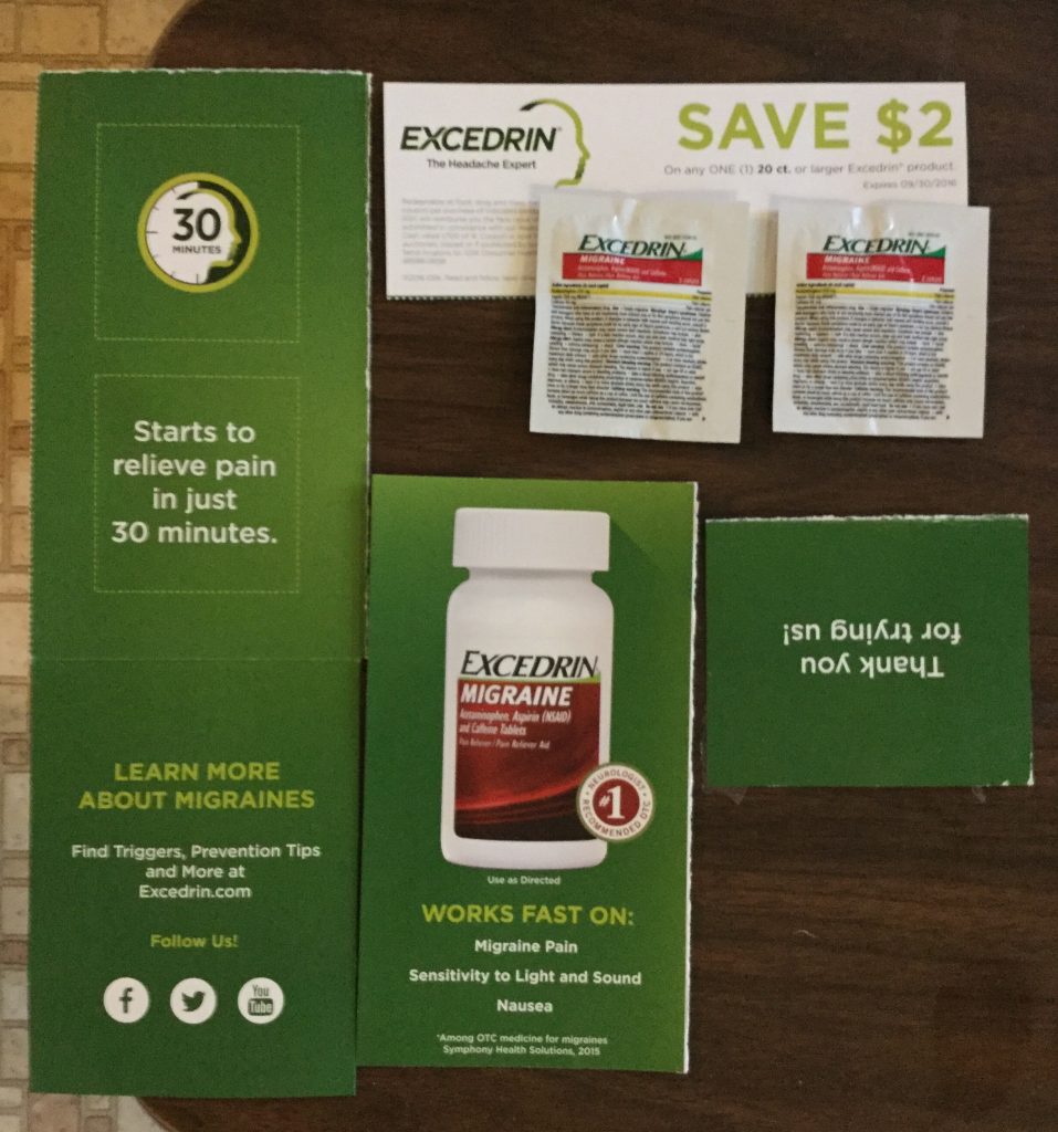 Free EXCEDRIN Migraine Tablets