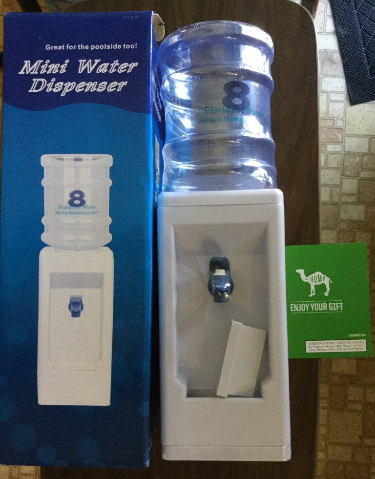 Free Mini Water Dispenser from Camel