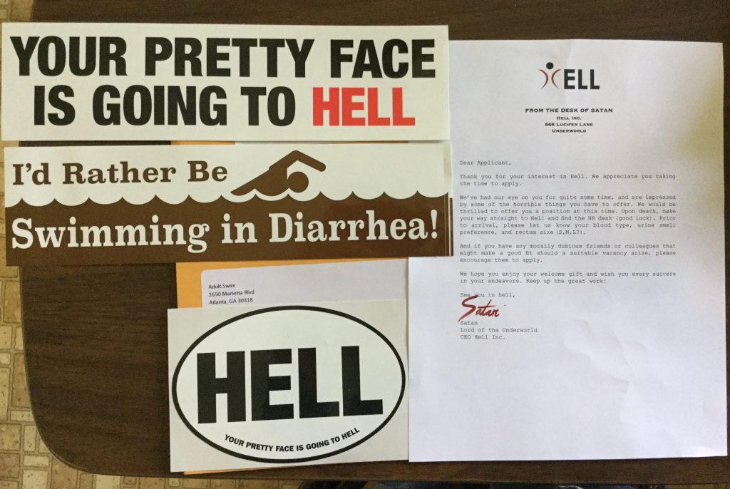 Free Adult Swim Stickers