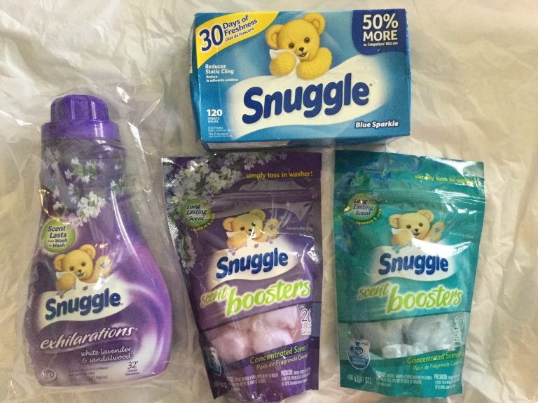 Free Snuggle Scent boosters & Dryer sheets