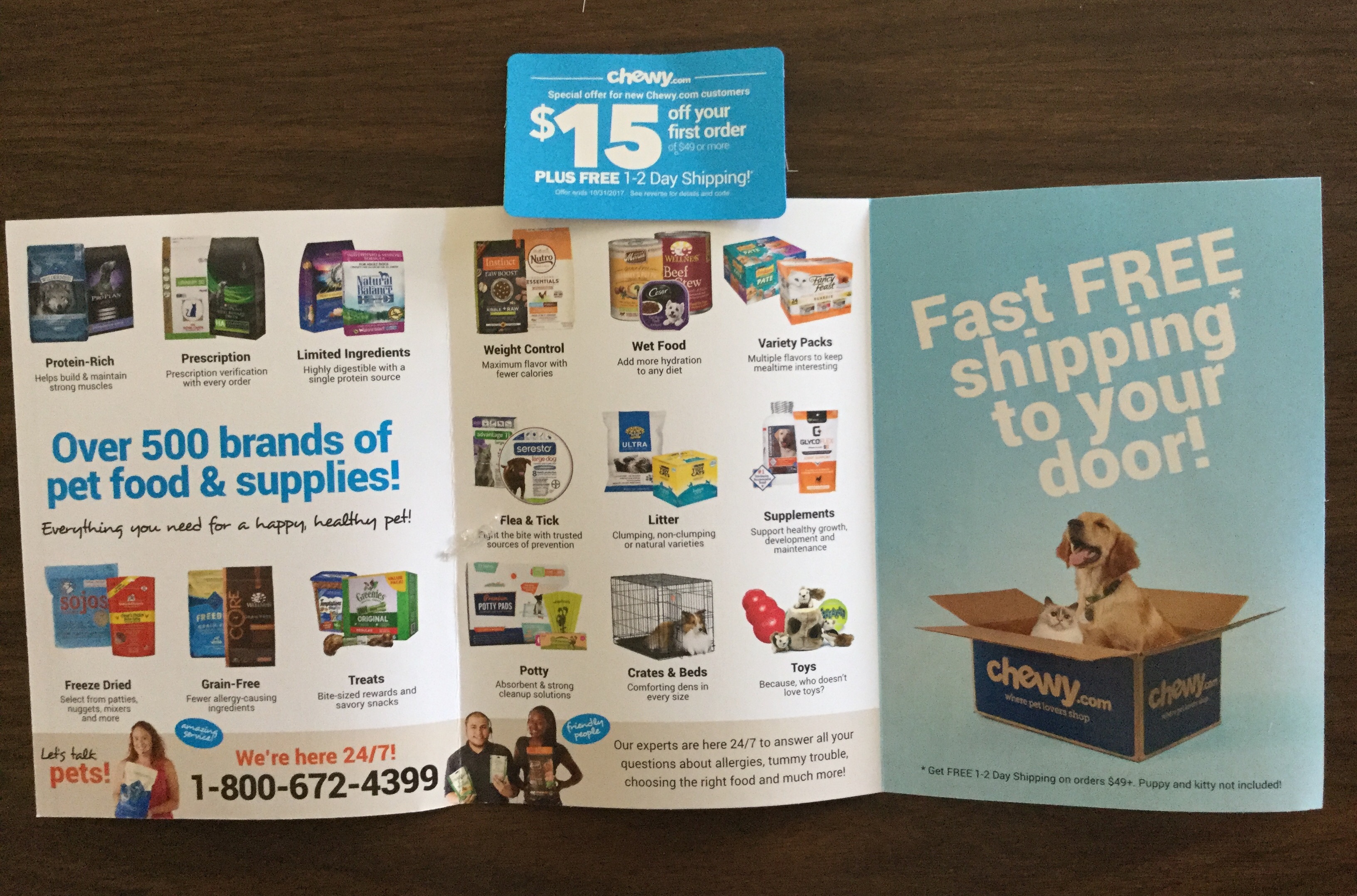 📬🎉Thank you very much Chewy.com 💰🔨$15 dollars off first order coupon ...