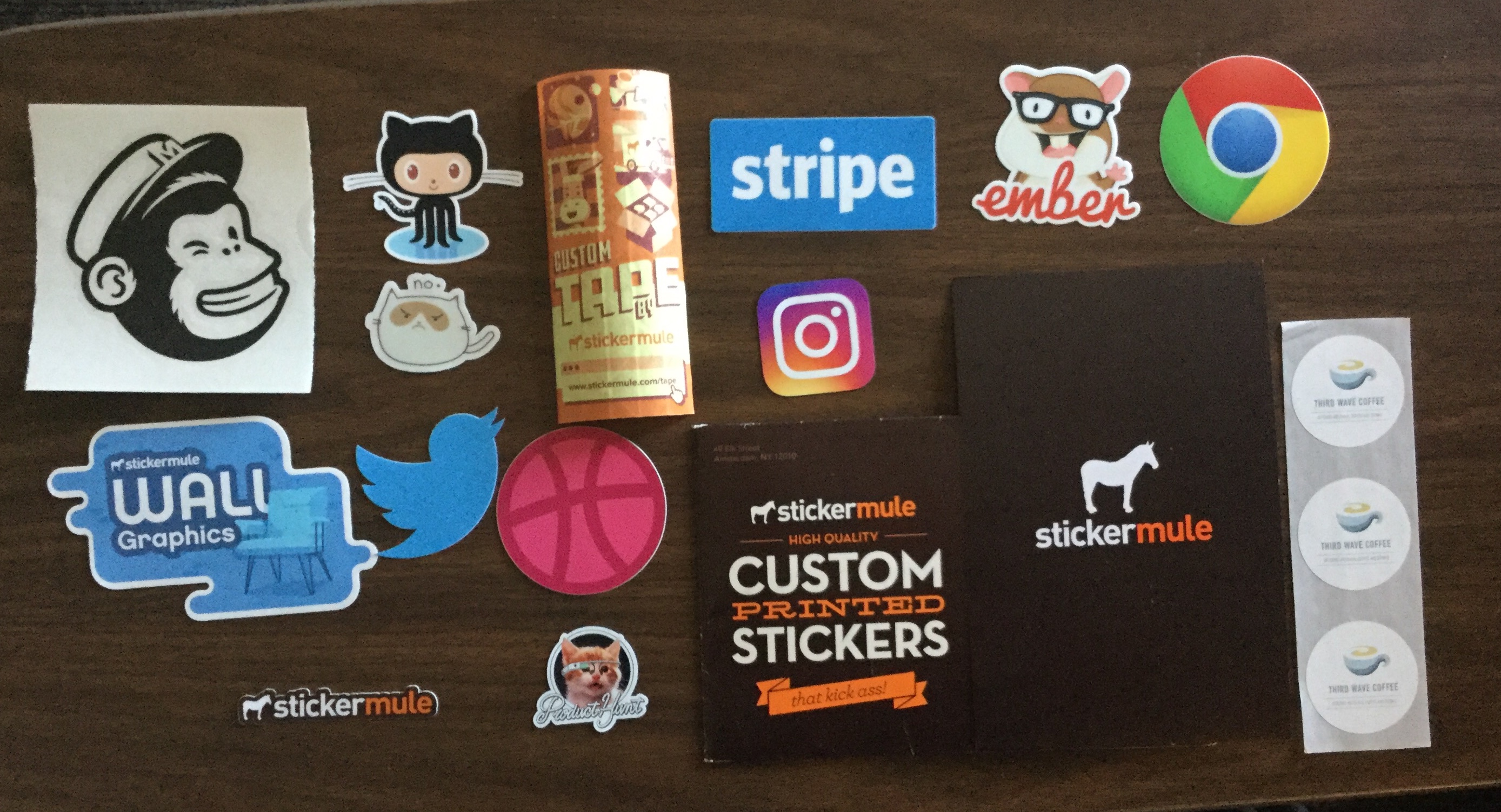 Free Stickers from Sticker Mule