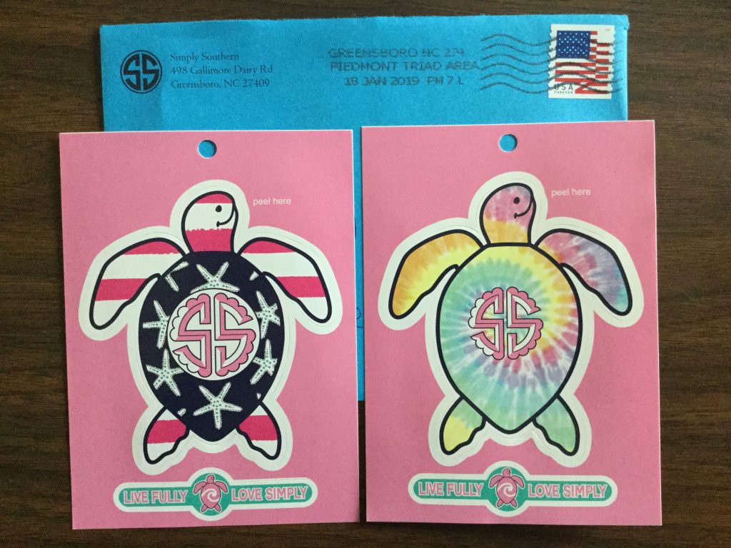 Free Simply Southern Stickers