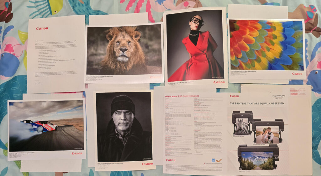 📬 Free Canon Image PROGRAF PRO Series Print samples 🖨
